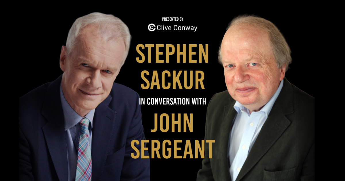 Stephen Sackur & John Sergeant - What's On - Saffron Hall