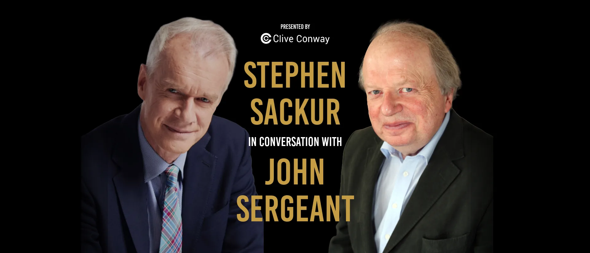 Stephen Sackur & John Sergeant - What's On - Saffron Hall